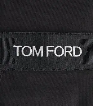 TOM FORD Stretch-cotton Logo Briefs