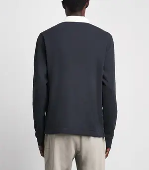 Vuori French Terry Cypress Rugby Shirt - Navy