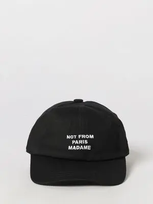 Drole De Monsieur Cotton Twill Baseball Cap With Embroidered Logo
