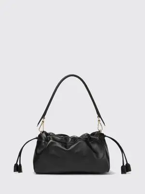 Fendi Medium Baguette Shoulder Bag In Lambskin Nappa - Black