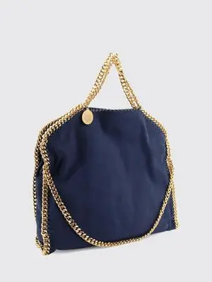 Stella McCartney Falabella Tote Bag With Iconic Chain Trim - Blue