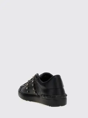 Valentino Garavani Rockstud Untitled Calfskin Low-top Sneakers