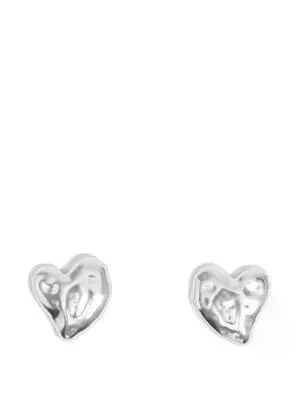 Bimba Y Lola Heart Earrings - Silver