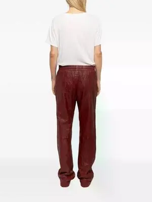 Zadig&Voltaire Pocha Crinkled Leather Pants
