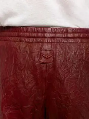 Zadig&Voltaire Pocha Crinkled Leather Pants
