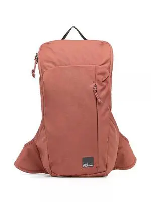 JACK WOLFSKIN Waimea Logo-patch Zip-fastening Backpack - Red