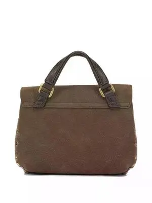 ZANELLATO Postina Stud-embellished Tote Bag - Brown