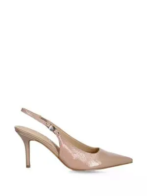 Guess Pointed-toe Slingback Pumps - Neutrals