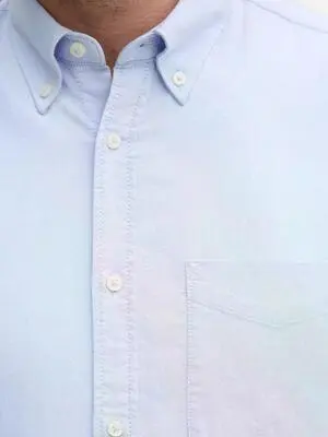 BENETTON Button-down Chest-pocket Shirt