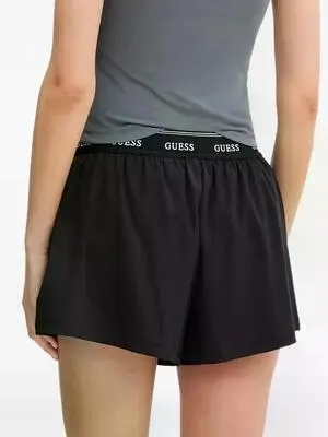 Guess Logo-waistband Shorts