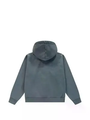 ARTE ANTWERP Logo-print Zip-up Hoodie - Blue