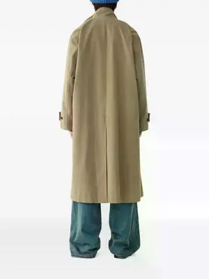 STUDIO TOMBOY Cotton Button-fastening Coat - Neutrals