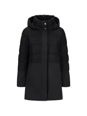 Herno A-shape Padded Jacket - Black