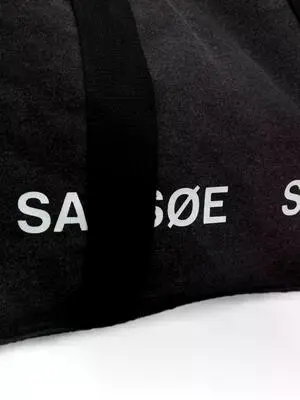SAMSOE SAMSOE Salucas Logo-print Canvas Tote Bag