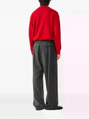 STUDIO TOMBOY Herringbone Pleated Trousers