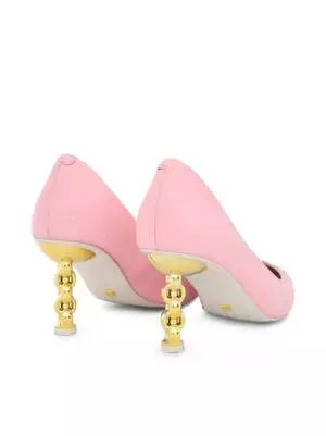KAT MACONIE Rei Chain-link Heel Pumps - Pink