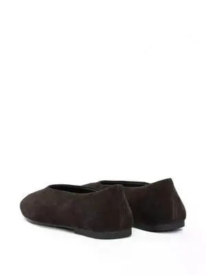 STRATEGIA SHOES Suede Ballet Flats