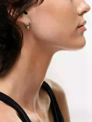 DIESEL® Stainless Steel Hoop Earring