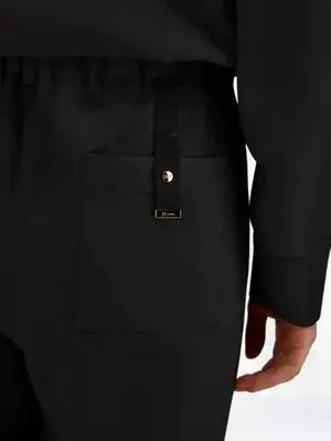 Herno Pleated Twill Tailored Trousers