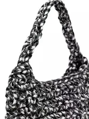 SAMSOE SAMSOE Knotted Woven Tote Bag