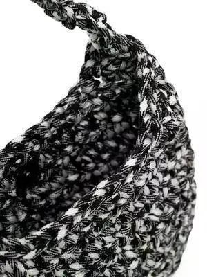 SAMSOE SAMSOE Knotted Woven Tote Bag