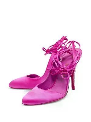 Attico Crystal-embellished Pumps