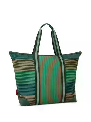 PIP STUDIO Tilda Striped Tote Bag - Green