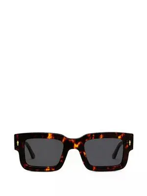 KAT MACONIE Sora Tortoiseshell-effect Square-frame Sunglasses - Brown