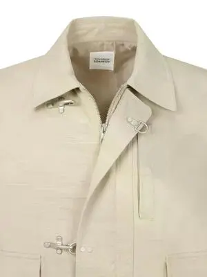 STUDIO TOMBOY Lobster-clasp-fastening Flap-pocket Jacket - Neutrals