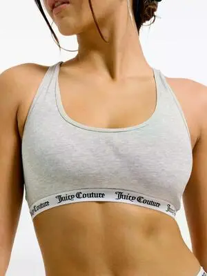 Juicy Couture Logo-tape Racerback Bralette