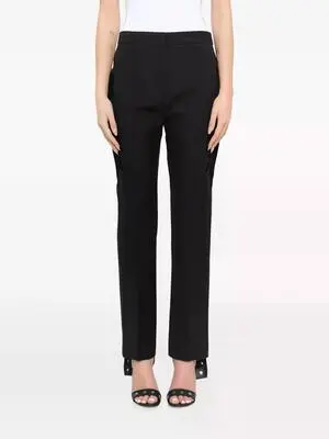 Givenchy Podium Velvet-appliqué Pocket Trousers