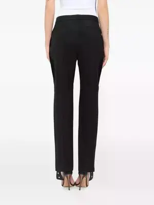 Givenchy Podium Velvet-appliqué Pocket Trousers