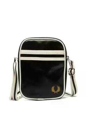 Fred Perry Classic Small Side Messenger Bag - Black
