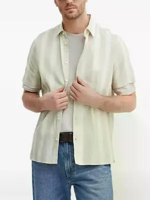 Sisley Short-sleeved Shirt - Neutrals