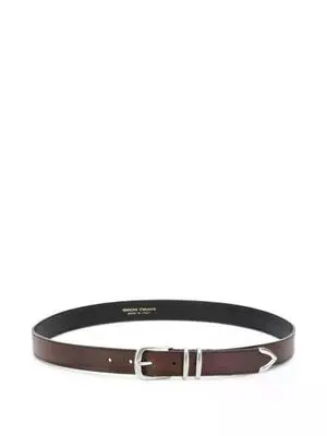 Officine Creative Buckle-fastening Leather Belt - Brown