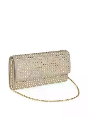 KAT MACONIE Victoria Stud-embellished Shoulder Bag - Grey