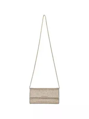 KAT MACONIE Victoria Stud-embellished Shoulder Bag - Grey