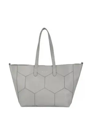 KAT MACONIE Medium Charlotte Geometric-quilted Tote Bag - Grey