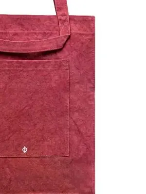 SAMSOE SAMSOE Salucca Logo Lettering Tote Bag - Red