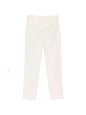 Caruso Pleated Tailored Trousers - Neutrals