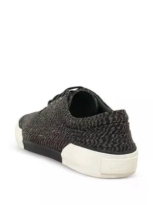 LANVIN Oxford Lace-up Sneakers - Black
