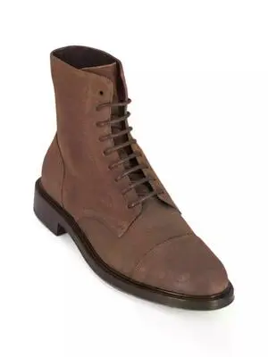 Brunello Cucinelli Lace-up Suede Boots