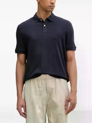 Guess Geometric-pattern Short-sleeve Polo Shirt