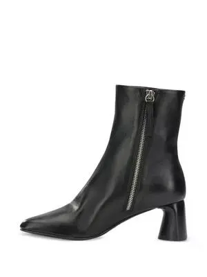 HALMANERA Leather Ankle Boots
