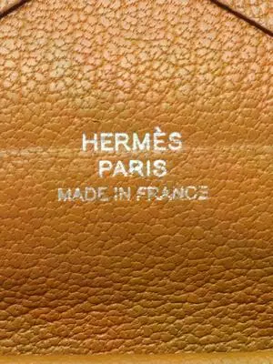 Hermès Calvi Duo Coin Purse - Brown