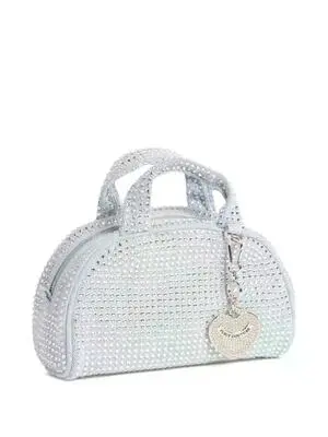 Juicy Couture Crystal-embellished Bowling Tote Bag - Blue