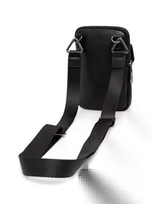 Guess Boston Logo-plaque Flap-pocket Messenger Bag
