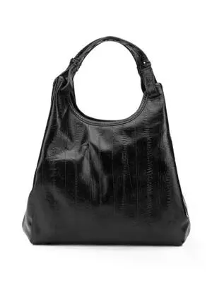 GIANNI CHIARINI Dua Eel-effect Leather Tote Bag