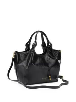 GIANNI CHIARINI Dua Eel-effect Leather Tote Bag