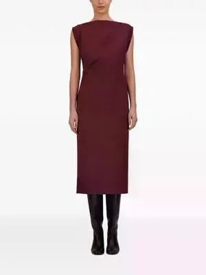 Herno Draped Midi Dress